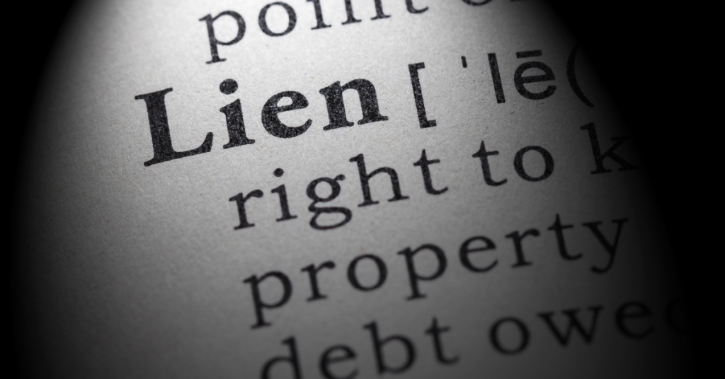 What Is A Lien In A Personal Injury Case? | Cellino Law